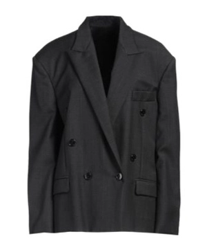Isabel Marant Étoile Fashion Minimal Plaid Double-breasted Blazer