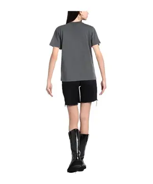 GANNI Printed Short-sleeve T-shirt - Gray