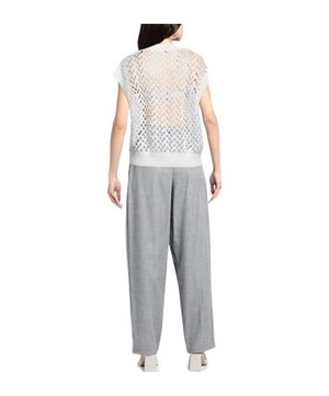 Brunello Cucinelli Solid-color Short-sleeved Knitted Top