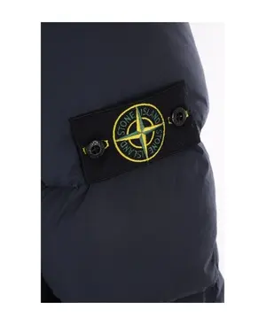 Stone Island Compass-patch Quilted Down Jacket