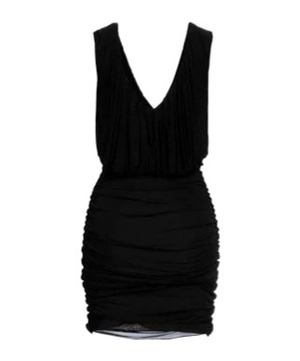 Saint Laurent Solid-color Sleeveless Dress