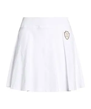 Brunello Cucinelli Fashion Solid Color Sports Skirt - White
