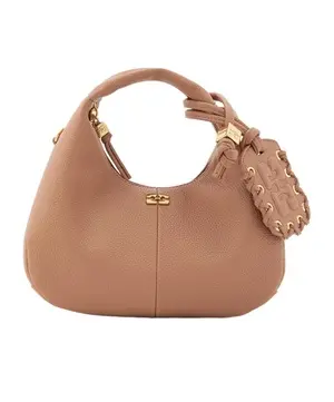 GANNI Leather Top Handle Bag - Eh
