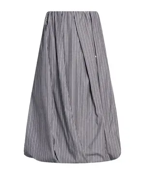 Brunello Cucinelli Striped Balloon Skirt