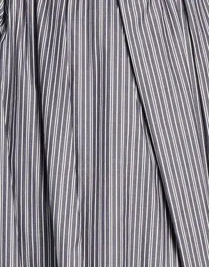Brunello Cucinelli Striped Balloon Skirt
