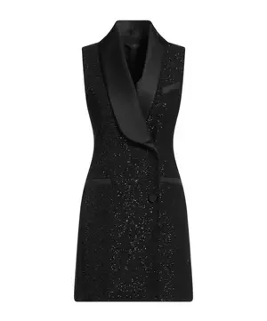 Max Mara Sleeveless Suit Dress - Black