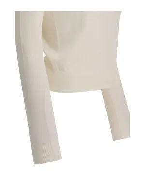 Alexander McQueen Ruffled Neck Knitted Jumper
