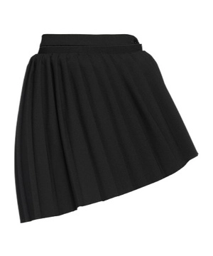 MAISON MARGIELA Solid-colored Pleated Skirt - Black