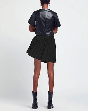 MAISON MARGIELA Solid-colored Pleated Skirt