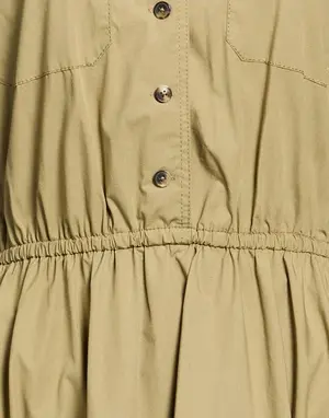 Tory Burch Solid Color Shirt Dress