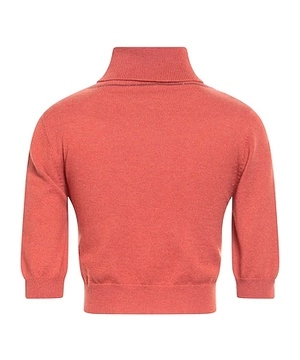 Brunello Cucinelli Solid Cashmere Knit Short Sleeve Top