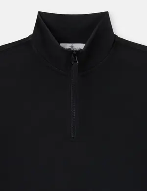 Stone Island Mock-neck Half-zip Sweatshirt