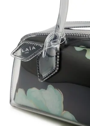 Alaïa Medium Floral Pvc Shoulder Bag