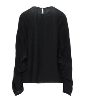 Saint Laurent Solid-color Long-sleeved Top