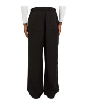 AMI Paris Wide-leg Woven Trousers