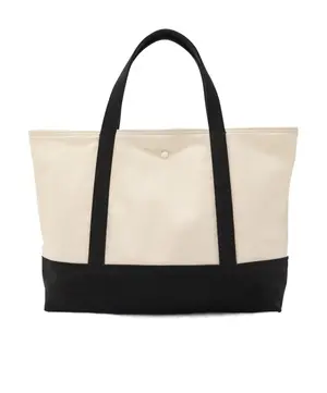 TOTEME Beach Canvas Tote Bag - Nude