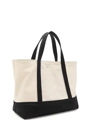 TOTEME Beach Canvas Tote Bag