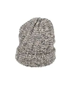 MAISON MARGIELA Knitted Wool Hat - Gray
