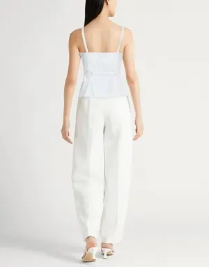 Tory Burch Solid Color Sleeveless Top