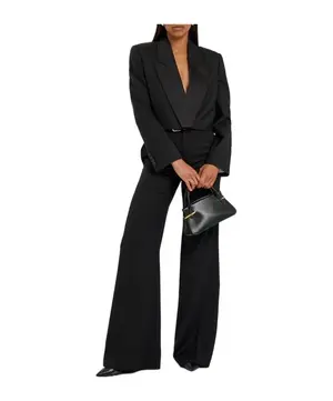 Givenchy Wool And Mohair-blend Cropped Blazer