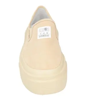 MAISON MARGIELA Suede Slip-on Flatforms
