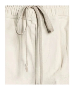 Rick Owens Solid-color Leather Hot Pants