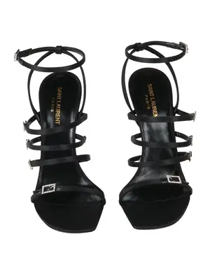 Saint Laurent Embellished Stiletto Sandals