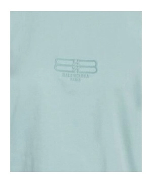 Balenciaga Solid-color Crew-neck Short-sleeved Shirt