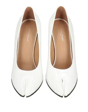 MAISON MARGIELA Minimalist Patent Leather Pointed-toe High Heels