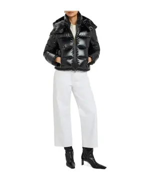 Moncler Padded Hooded Nylon Jacket