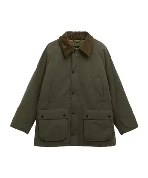Barbour Pocket Detail Buttoned Coat