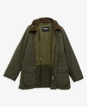 Barbour Pocket Detail Buttoned Coat
