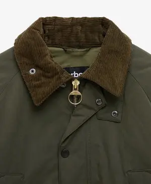 Barbour Pocket Detail Buttoned Coat