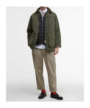 Barbour Pocket Detail Buttoned Coat