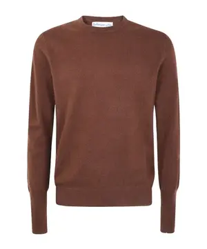 BALLANTYNE Crew-neck Sweater - Brown