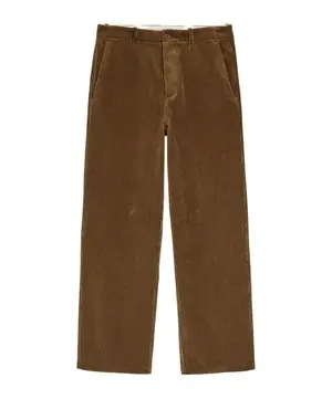 JIL SANDER Wide-leg Corduroy Trousers - Brown