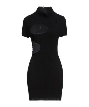 MAISON MARGIELA Slim-fit Knit Dress - Black