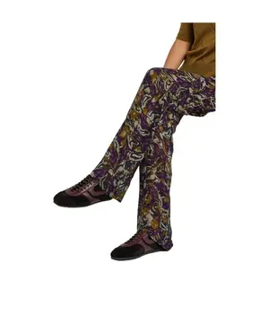 Dries Van Noten Dustin Panelled Suede Sneakers