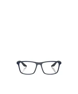 Prada Rectangular Frame Glasses - Black