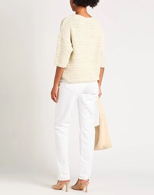 Max Mara Tweed Knit Top