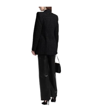 Balenciaga Double-breasted Metallic Blazer