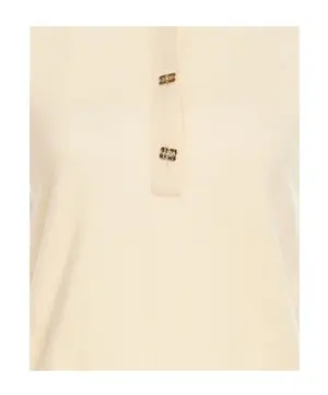 GANNI Fashion Solid Color Sleeveless Knit Top