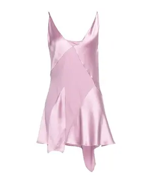 MAISON MARGIELA Minimalist Solid-color Sleeveless Dress - Pink