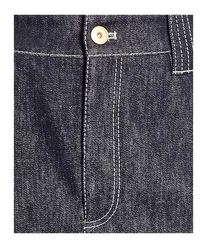 Brunello Cucinelli Dark Wash Denim Maxi Skirt