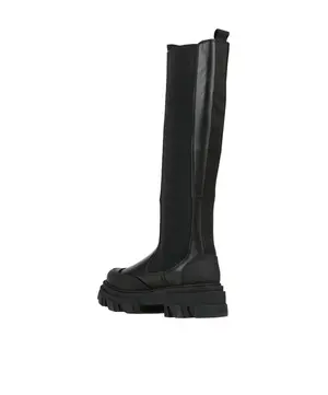 GANNI Platform Leather Boots
