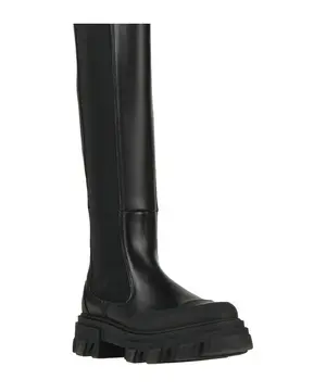GANNI Platform Leather Boots