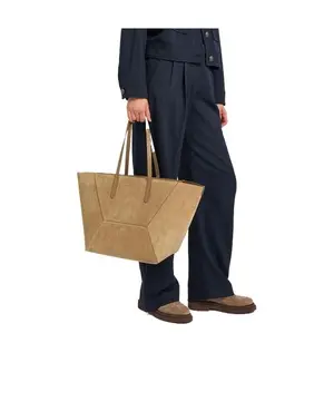 Brunello Cucinelli Suede Tote Bag