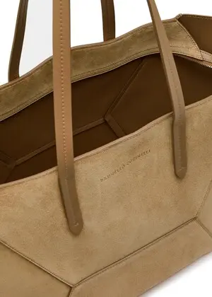 Brunello Cucinelli Suede Tote Bag