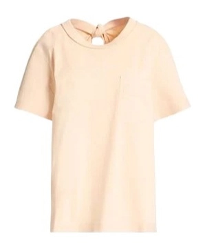 Marni Solid Color Short-sleeved T-shirt - Nude
