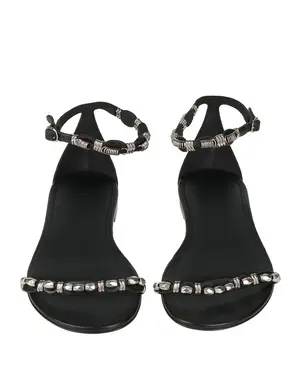Isabel Marant Étoile Embellished Leather Flat Sandals